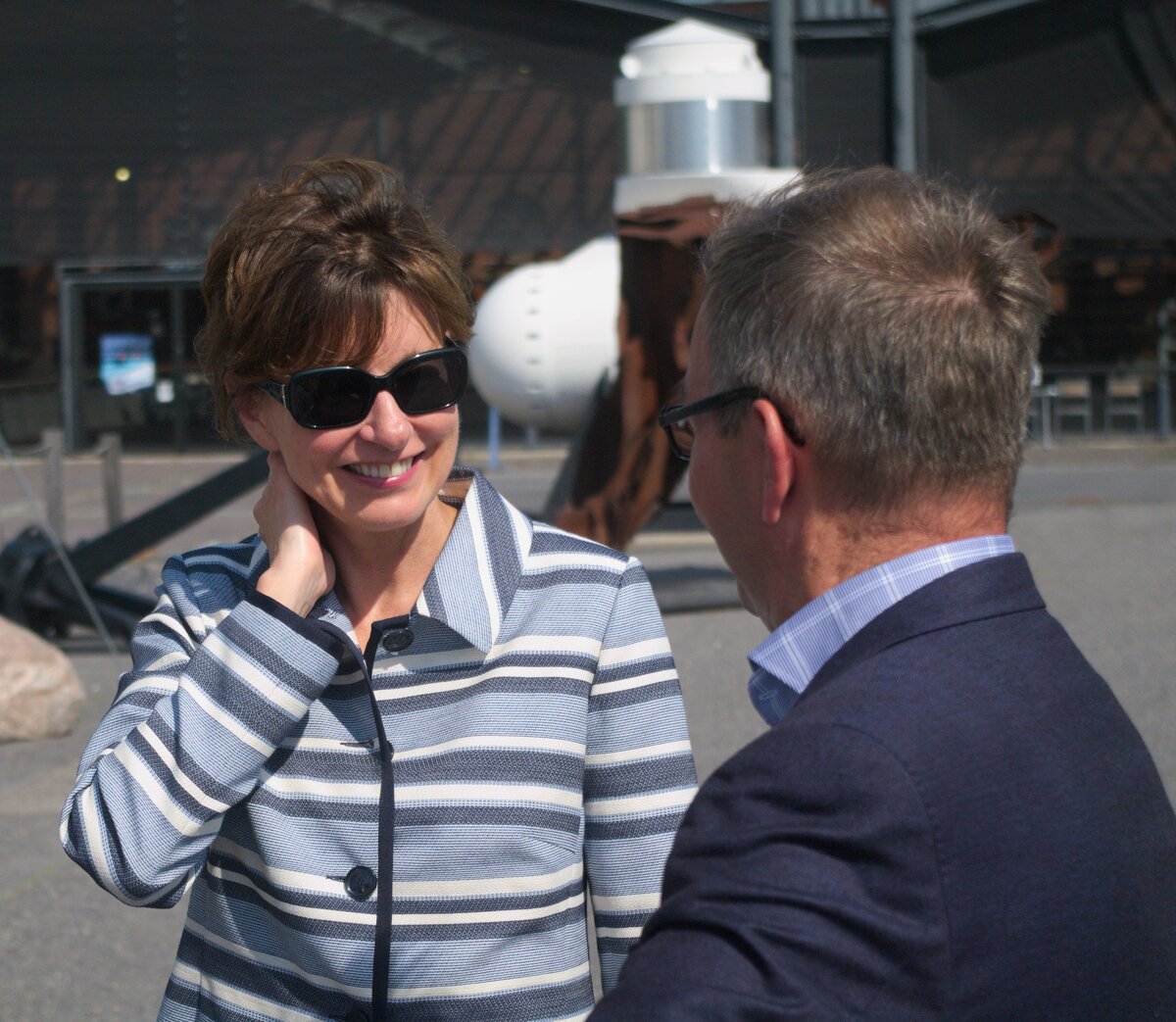 Assi Koivisto avasi presidenttien veneistä kertovan näyttelyn ...