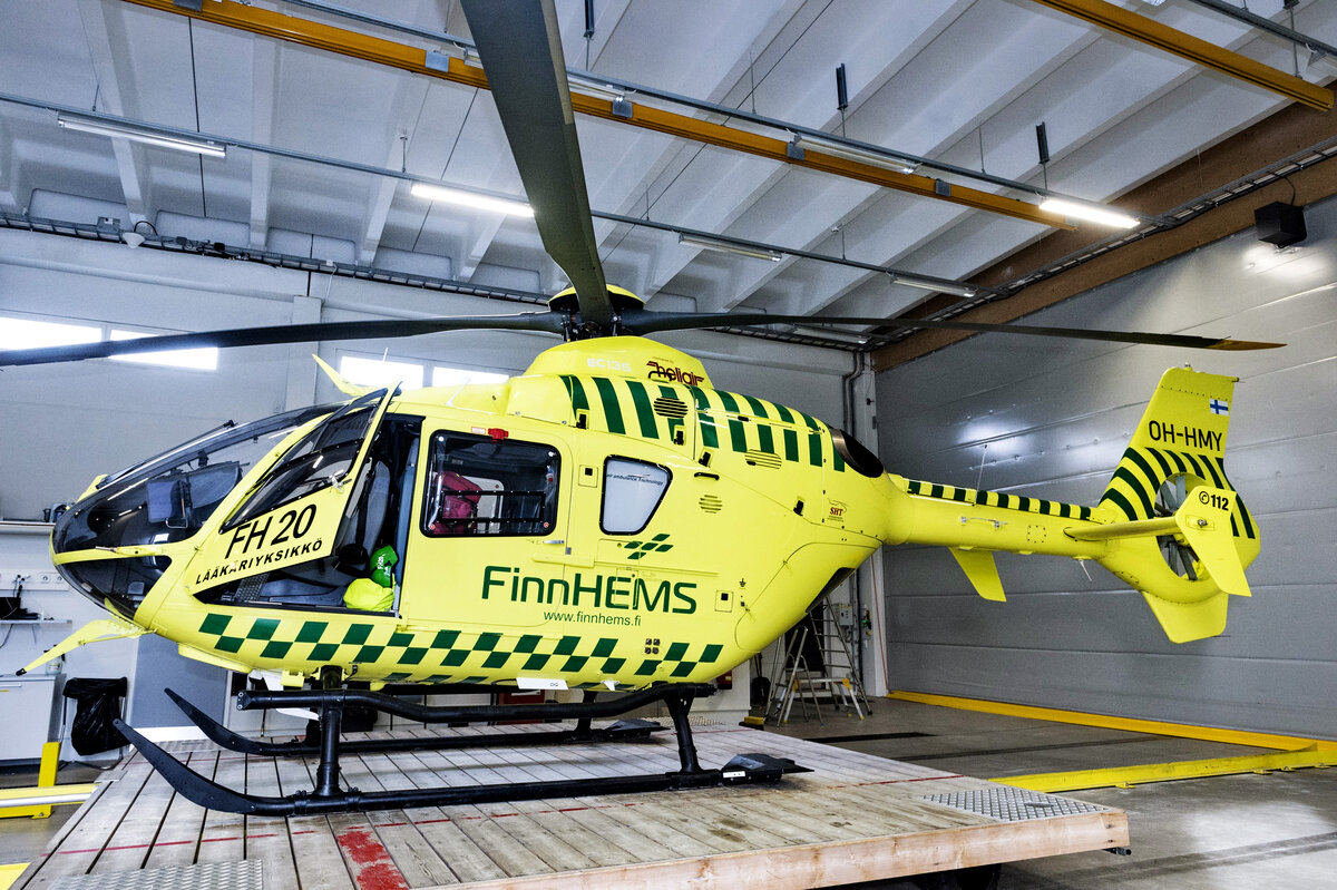 Valtio osti lääkärihelikopteritoimintaa harjoittavan FinnHEMS Oy:n ...