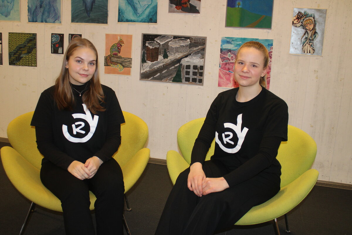 Essi Nuorela ja Iia Kankare antavat panoksensa ystävällisemmän maailman ...