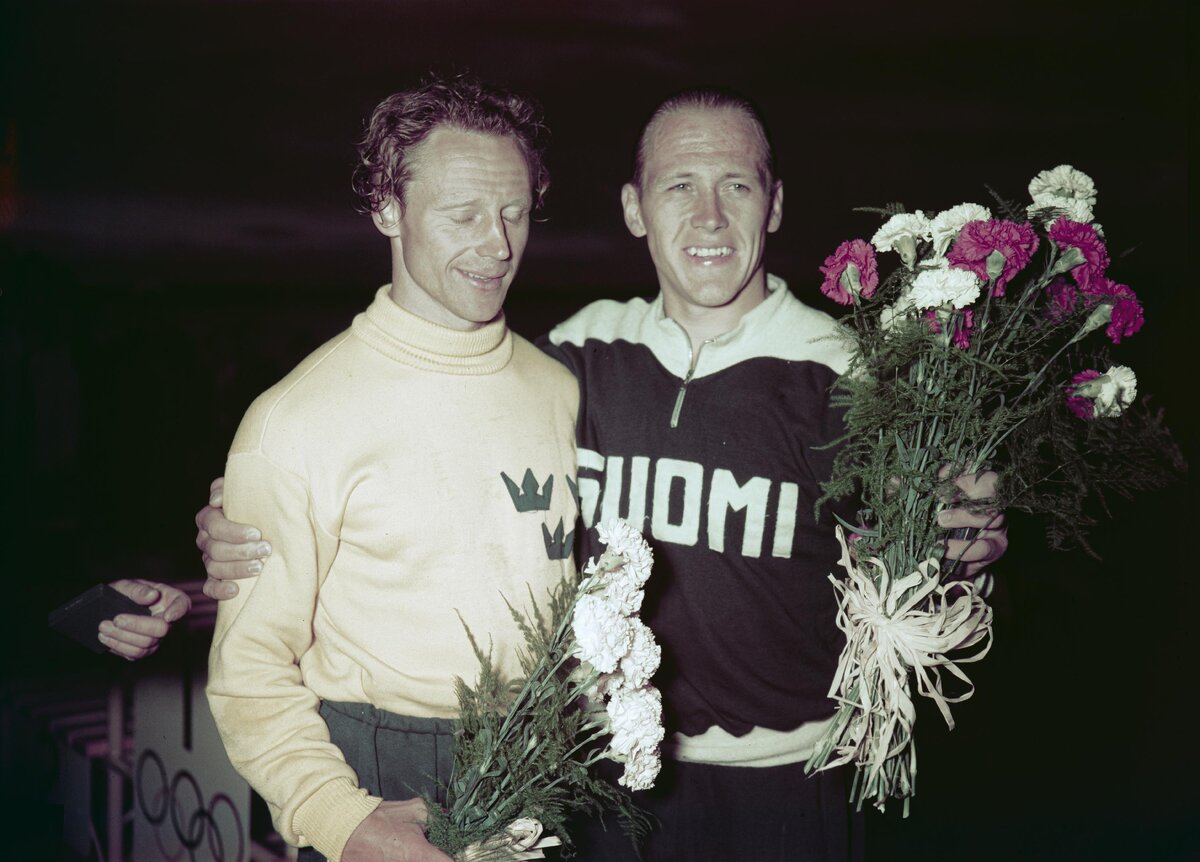 Olympiavoittaja Thorvald Strömberg meloi muskelia saariston kovissa ...